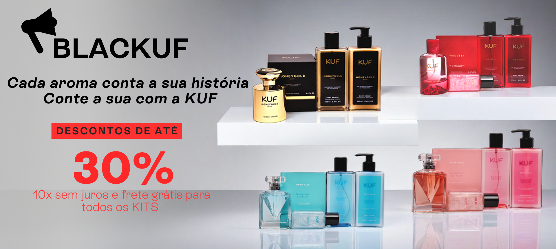 KUF | Fragrâncias Exclusivas e Produtos de Beleza Premium | Brasil